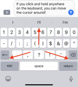 A Helpful iPhone Keyboard Scroll Trick - Make IT All Work